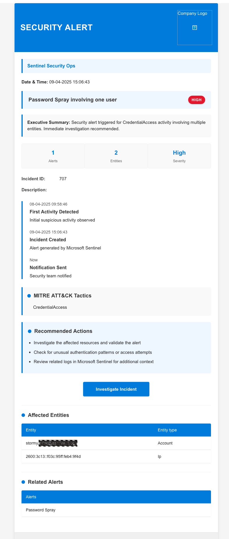 Building An Automated Sentinel Incident Reporting System With Azure