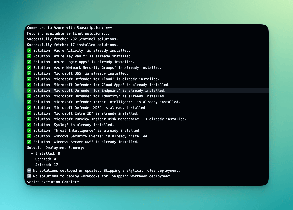 Automating Microsoft Sentinel Deployment with GitHub Actions